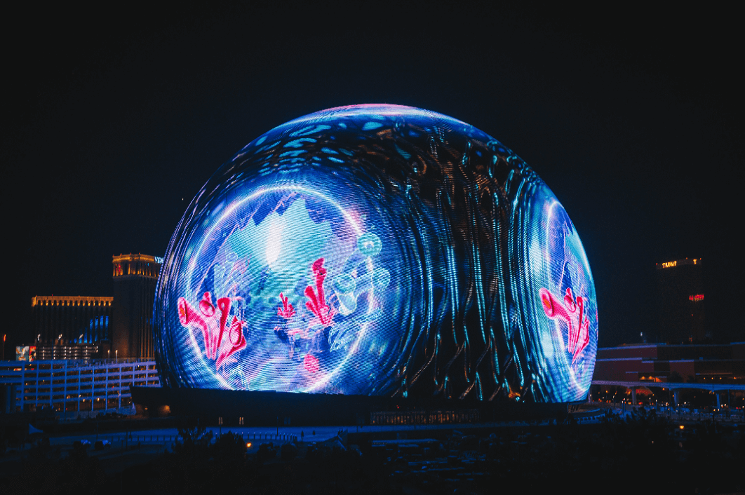MSG Sphere Las Vegas: “Mặt trời trên trái đất” chính thức chiếu sáng