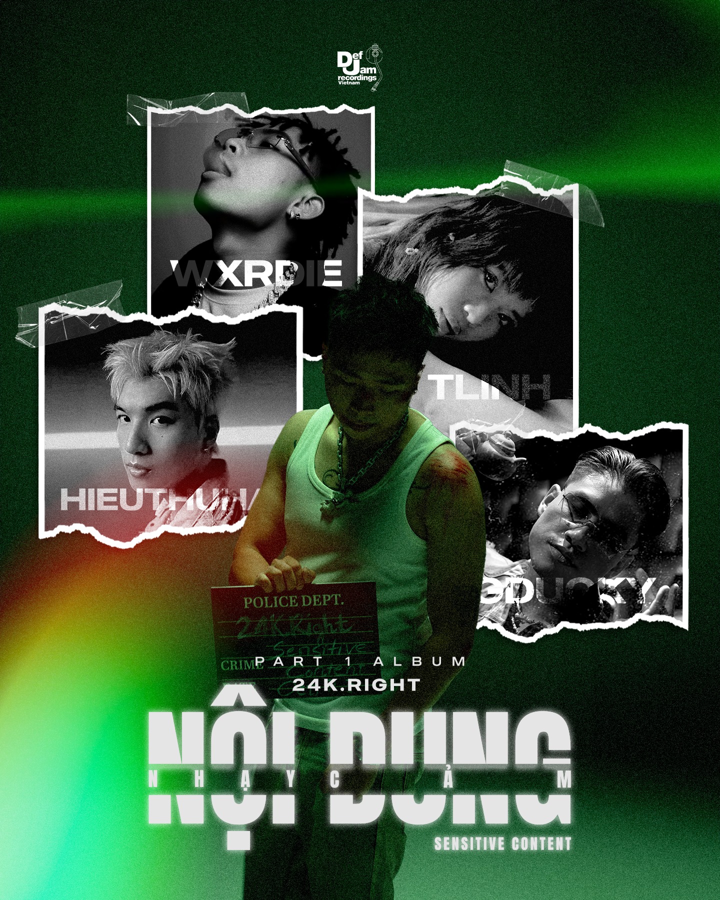 24k.Right chính thức ra mắt Phần 1 - Album ‘Nội Dung Nhạy Cảm’ kết hợp ...
