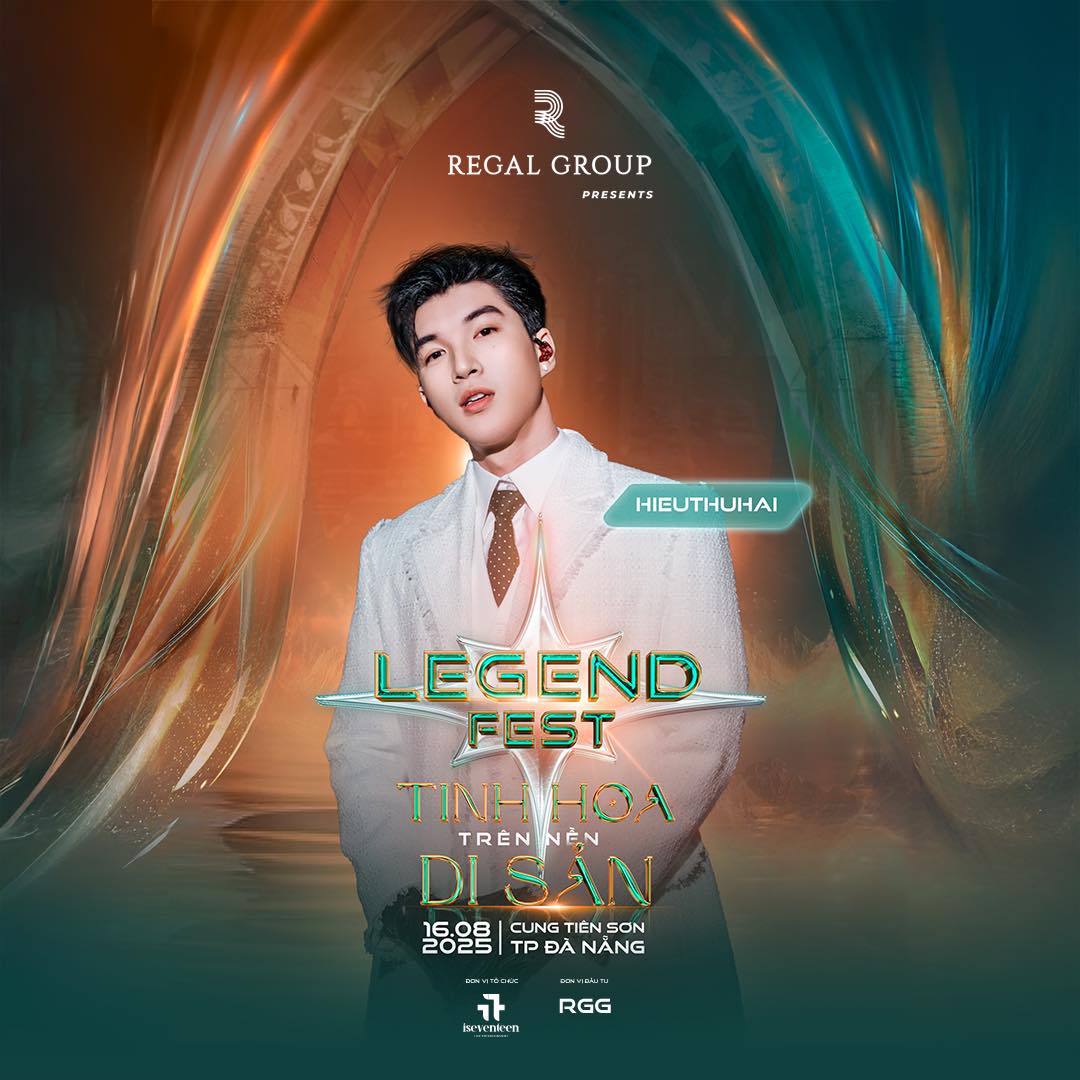 Legend Fest 2025 "chốt sổ" dàn line-up hot hit: Soobin và HIEUTHUHAI ...
